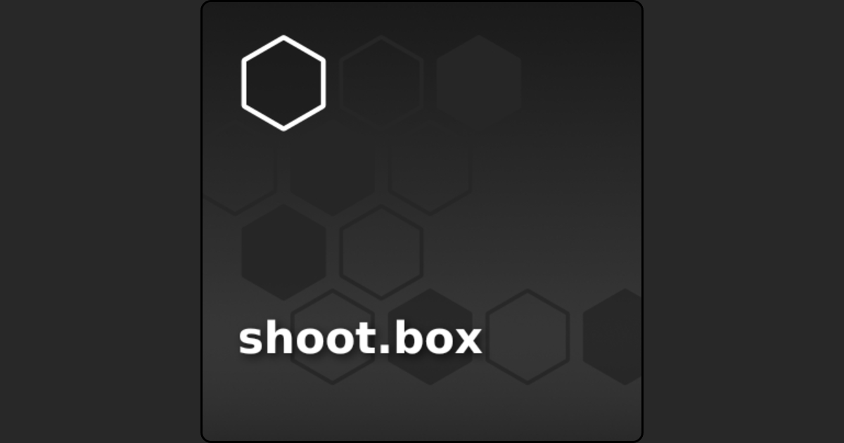 shoot.box - Profile | .box